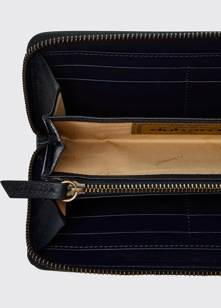 Dubarry Killucan Leather Purse - Black | Lucks of Louth